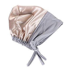 Lucky staryuan ® 3Pack Soft Muslim Turban Hat Inner Hijab Caps Underscarf Bonnet Hat Headwear for Cancer (White Black Grey)