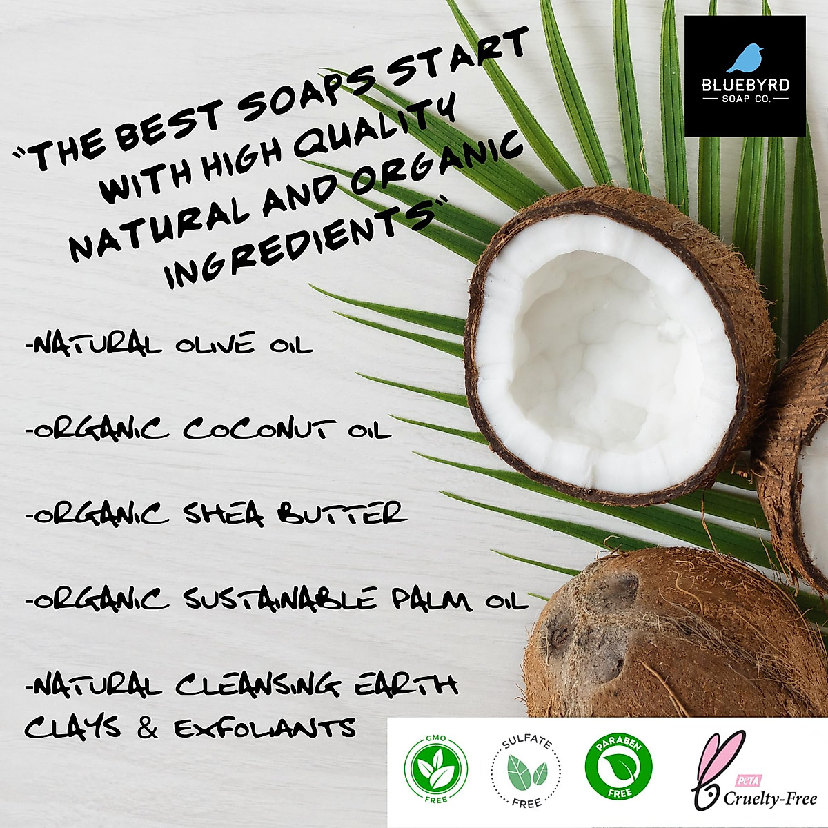 BLUEBYRD Soap Co. Mad Hops Citrus IPA Beer Soap Bar| Vegan Handcrafted High Lathering Beer Soap For Men | Beer Lovers All Natural Soap with Real Exfoliating Oats| Acne Soap Bar made with Beer Hops, Oatmeal, and Orange Essential Oils (BEER)