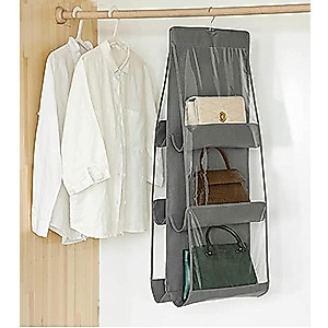 ST-BEST-P Handbag Storage Hanging Purse Organizer Bedroom Organization Dust-Proof Holder Bag for Wardrobe Closet