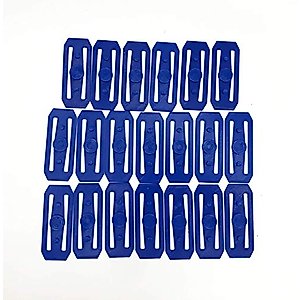 3D Printed Racetrack Connectors Set of 20 Compatible with Hotwheels Track Sets