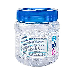 Xiomara Professional Hair Styling Gel with Aloe Vera Long-lasting Hold, 4 Pack of 8.80 Oz Each Jar, Clear