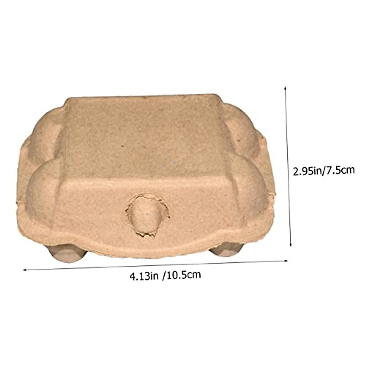 SECFOU Egg Bulk Carton Travel Containers 20pcs Box Egg Carton Pulp Eggs Egg Cartons Egg Carton Trays