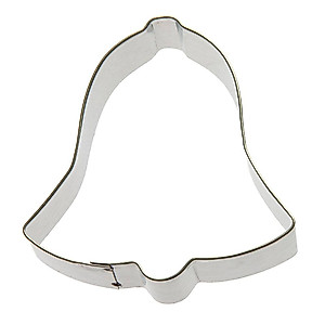 Foose Bell Cookie Cutter 3.5 Inch –Tin Plated Steel Cookie Cutters – Bell Cookie Mold