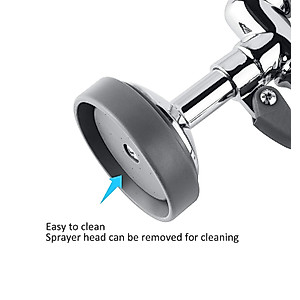 IMLEZON Pre Rinse Sprayer Commercial Sink Faucet Spray Valve Chrome Finished (Grey)