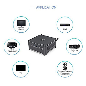 Mini Computer Intel i7-10750H Processors,16GB DDR4 RAM 512GB SSD Mini PC Windows 10Pro, Micro Desktop Computer with HDMI/DP Dual 4K Output Support mSATA Dual Band WiFi 2.4G/5G BT 5.0 Gigabit Ethernet