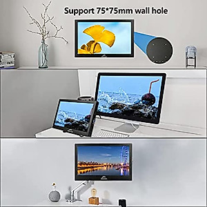 Kenowa 13.3 inch Portable Monitor, PC 16:9 Display with HDMI VGA External Screen for Raspberry pi/Computer/Laptop/PS3/PS4 Xbox,Built-in Stand,HD Resolution 1366x768 60HZ