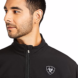 Ariat Male New Team Softshell MEXICO Water Resistant Jacket Black X-Large