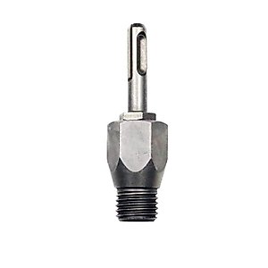Dtacke SDS-Plus Arbor Adapter Hammer Diamond Core Drill Bits Connecting Hammer Drill Bit Accessories (Round Shank)