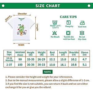 Baby Boy 2nd Birthday T-Shirt - I’m Two Wild 2 Jungle Animals Birthday Top Tee Two Years Old Jungle Birthday Party 100% Cotton Printed Short Sleeve T Shirt Gift (White, 2T)