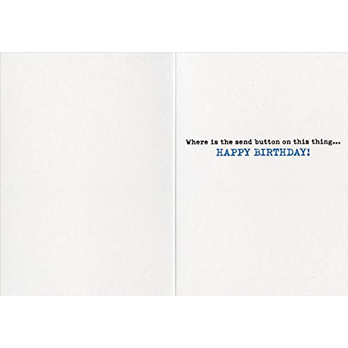 Avanti Press Typewriter Cat Humorous : Funny Birthday Card