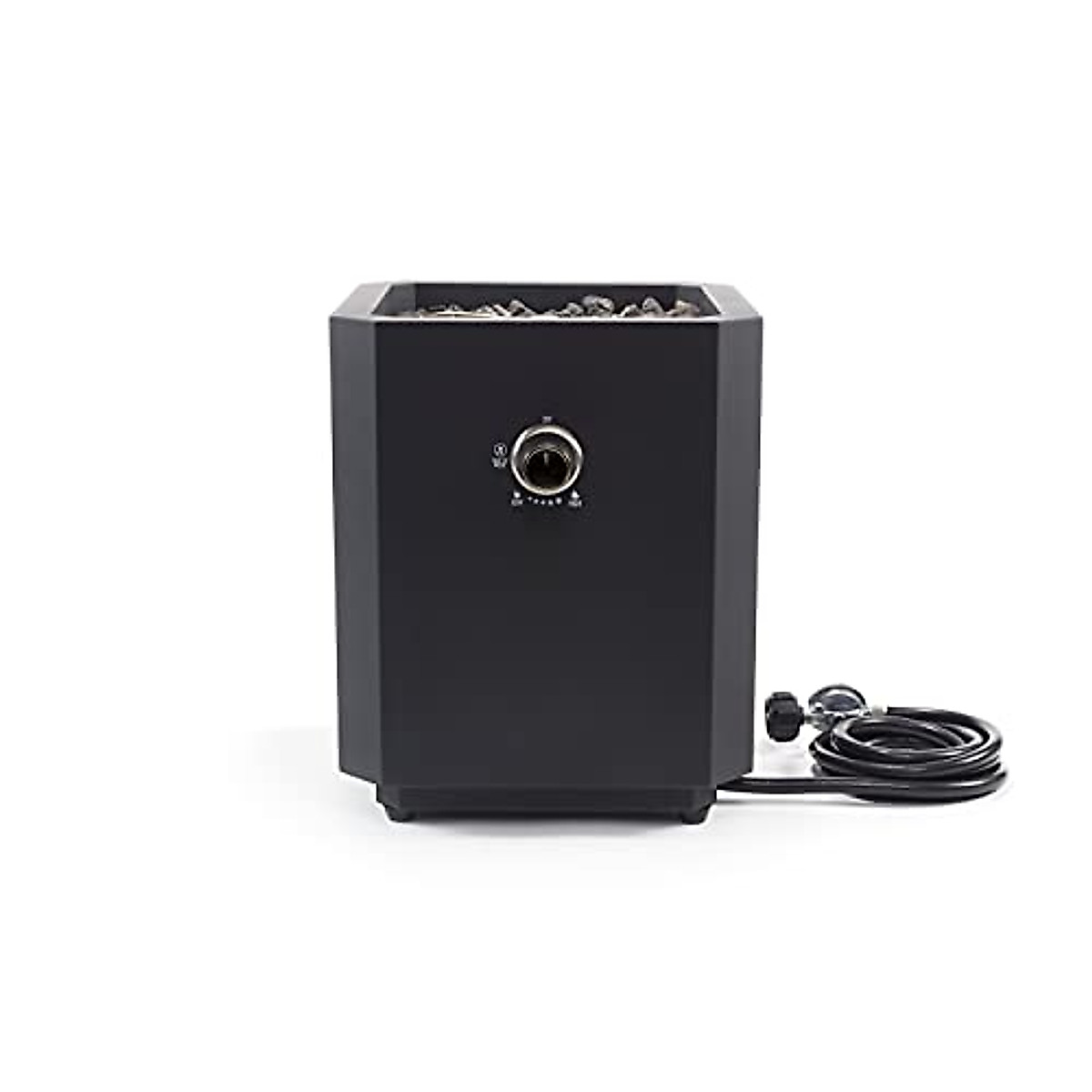 UKIAH The Note Plus - Deluxe Portable Gas Fire Pit with Patented 2.0 Beat to Music Sound System, Black (TK-1053-NP)