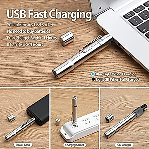 Cat Laser Toy, Interactive Toy with Red Dot LED Light Pointer, Long Range 3 Modes Lazer Projection Playpen for Kitten Interaction, Suitable for Cat Outdoor Pet Chasers Teasing Training Exercises