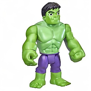 Spidey and his Amazing Friends Marvel Hulk Hero Action Figure, 4-Inch, Super Hero Toys, Christmas Stocking Stuffers for Kids, Ages 3+