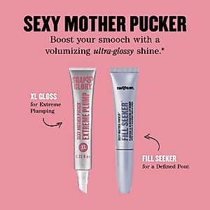 Soap & Glory SMP Fill Seeker Lip Plumper Gloss - Plumping Lip Gloss for Smooth & Moisturized Lips - Rejuvenating Lip Serum with Long-Lasting Hydration (0.5 fl oz)