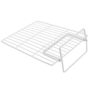 Veemoon Refrigerator Partition Board Freezer Wire Divider Iron Mesh Divider Drawer Separators Fridge Shelf Organizers Freezer Dividing Partition Plate