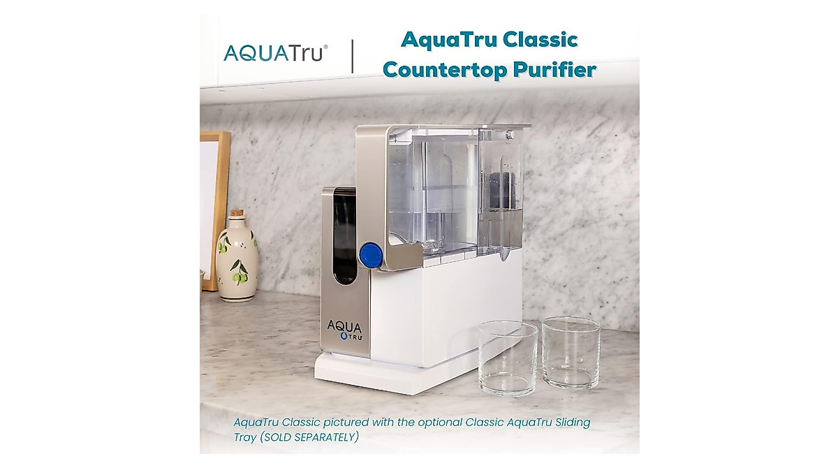 AquaTru Countertop Water Filter for Pure Safe Drinking Water