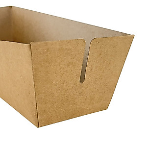 GorillaRock Paper Bowls Set | Disposal Paper Bowls for Corn Dogs, Stick Waffles, Etc. (1000 / Big)