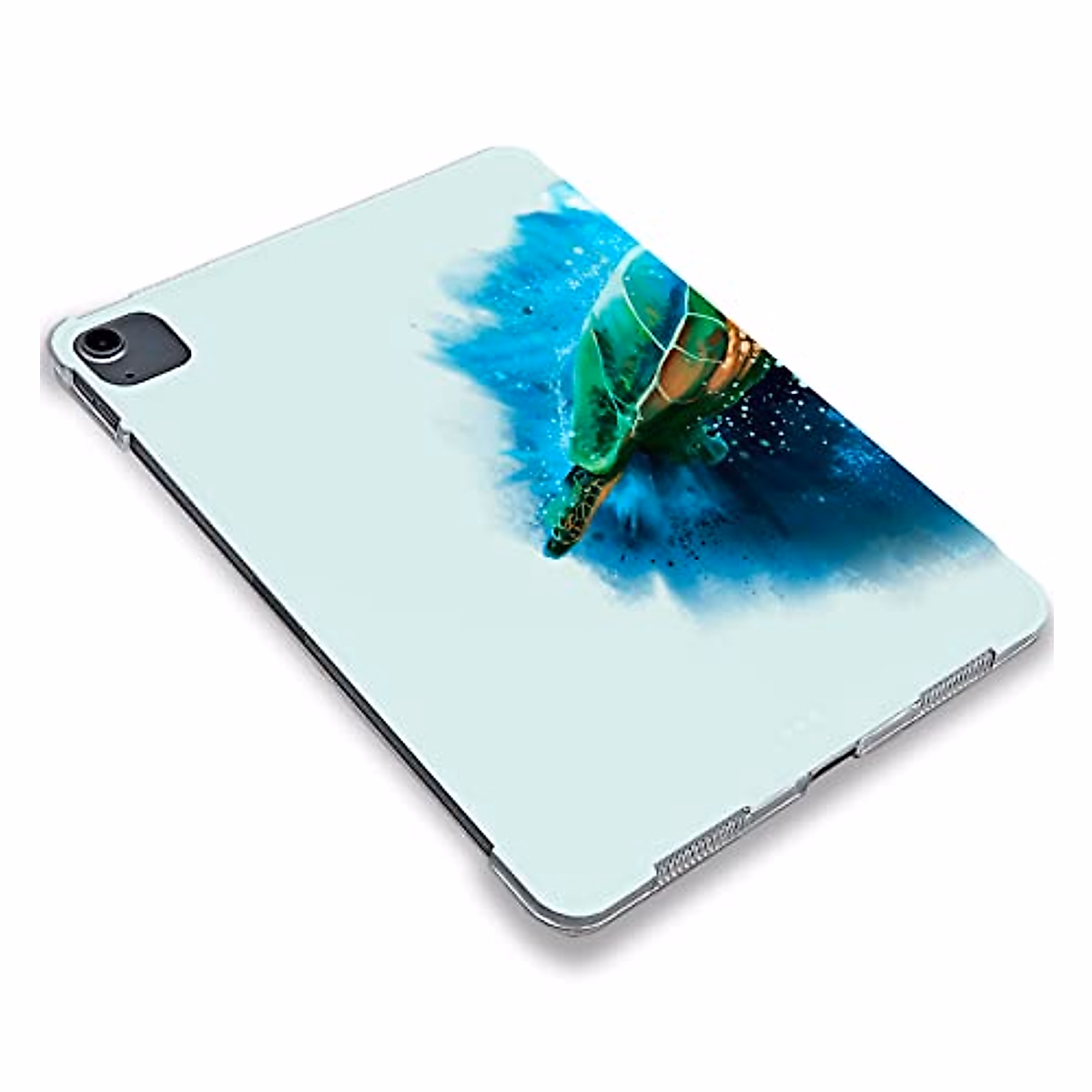 Kawaii Ocean Turtle Painted case Compatible with iPad Mini Air Pro 7.9 8.3 9.7 10.2 10.9 11 12.9 inch Pattern Cover New 2022 2021 Trifold Stand 3 4 5 6 7 8 9 Generation 144 (12.9 Pro 3/4/5 gen)