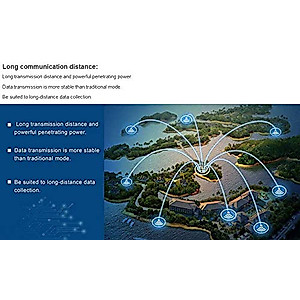 USR-LG206-H-P Serial RS232 RS485 to LoRa Converter Server Device (Point to Point) 3500 Meters Transmission Distance High Sensitivity Air Waking Up for Smart Metering Oil Field Agriculture