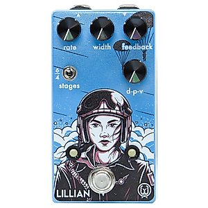 Walrus Audio Lillian Multi-Stage Analog Phaser, Purple (Gear Hero Exclusive)