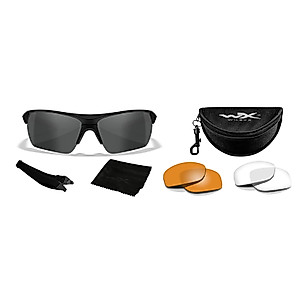 WILEY X GUARD Sunglasses, Grey, Small/X-Large