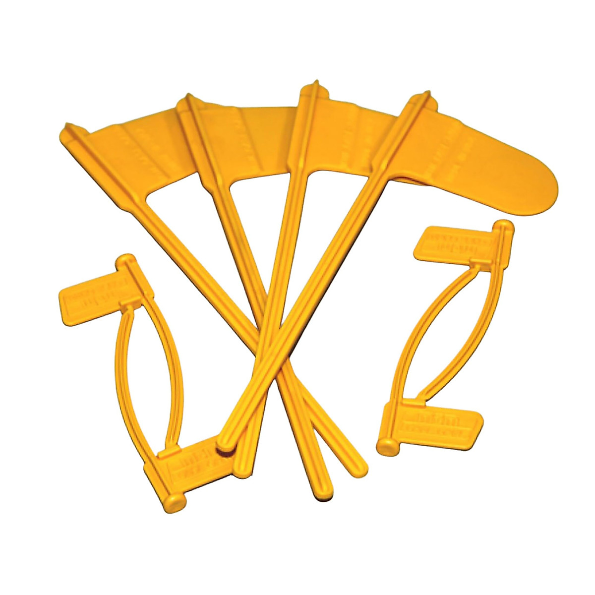 MTM CFP Pistol & Rifle Chamber Indicator Flags, USA Made, Yellow