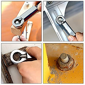 JoyTube Heavy Duty Metal Nut Splitter Set Bolt Buster Cracker Breaker Tool Broken Damaged Corroded Screw Nut Removal Splitting Extractor Kits