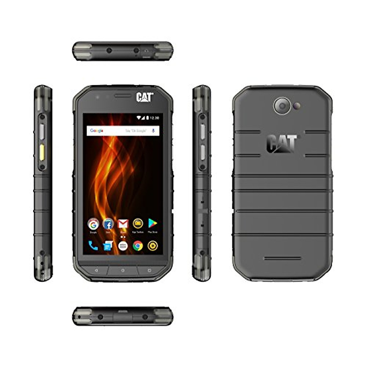 Caterpillar CAT S31 Dual-SIM 16GB Rugged IP68 Factory Unlocked 4G/LTE Smartphone (Black) - Latin American Version