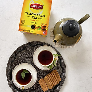 Lipton Yellow Label Tea International Blend 31.74oz (Pack of 4)