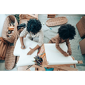 Durable Art Easel Paper Roll for Crafts, Drawing & Painting | Ideal for Kids Projects | 17.75 inches x 100 feet | by Paper Pros