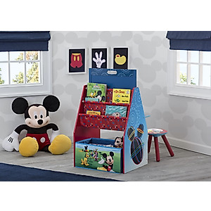 Delta Children Kids Easel and Play Station – Ideal for Arts & Crafts, Drawing, Homeschooling and More - Greenguard Gold Certified, Disney Mickey Mouse