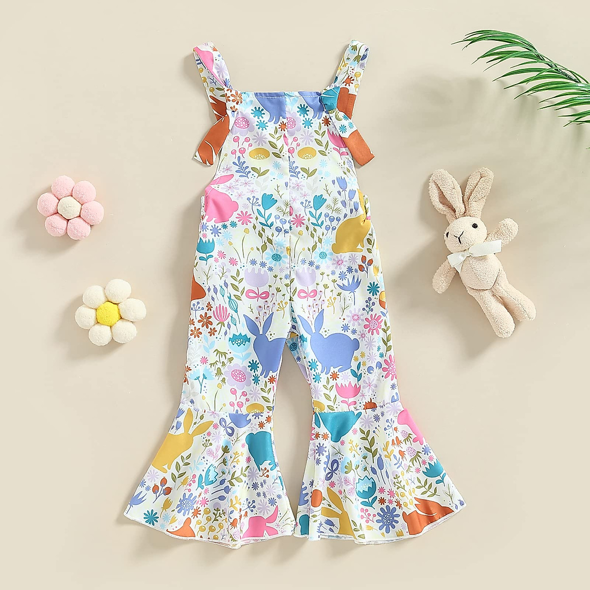 RSRZRCJ St. Patricks Day Outfit Kids Toddler Baby Girl Long Sleeve Ruffle Clover Plaid Tunic Top Flare Pants Leggings 2PCS Set (Green Plaid, 5-6 Years)