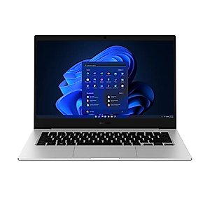 SAMSUNG Galaxy Book Go 5G (Verizon) 14" (8GB 256GB) Laptop Computer PC Power Performance 18-Hour Battery Compact Light Shockproof Design WFH Ready WiFi 5, Silver (NP545XLA-KA1VZ)