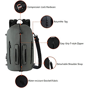 AP Ascentials Pro Fury, Travel Bags, Laptop Backpacks, Tactical Backpack, Carry On Bag, Duffel Bag for Men, Business Backpack with 17’’ Laptop Sleeve for Men