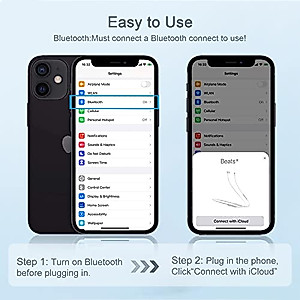 2 Pack-Apple Earbuds/Wired Earphones/iPhone Headphones/Lightning [Apple MFi Certified] Built-in Microphone & Volume Control Compatible with iPhone 7/8/X/11/12/13/14/Pro/Pro Max, Support All iOS System