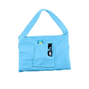 Kovot Beach Chair Towel Cover – Super Absorbent and Soft – Chaise Lounge Chair Towel Cover with Pockets – 84 x 26 Inches Light Blue Quick Drying Tanning Towel Cover – 2 Pack