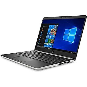 HP 2020 14" Laptop Computer/Intel Celeron N4000 up to 2.6GHz/ 4GB DDR4 RAM/ 64GB eMMC/ 802.11ac WiFi/Bluetooth 4.2/ Intel UHD Graphics 605/ Office 365 Personal 1-Year/Natural Silver/Windows 10