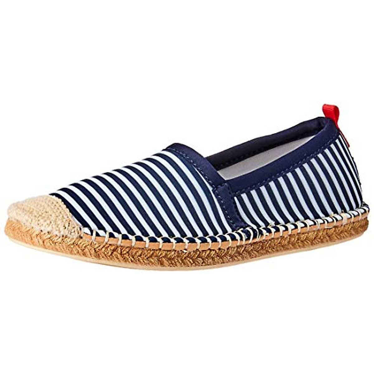 Sea Star Beachwear Beachcomber Espadrille Water Shoe (Toddler/Little Kid/Big Kid) Navy/White Microstripe 1 Little Kid M