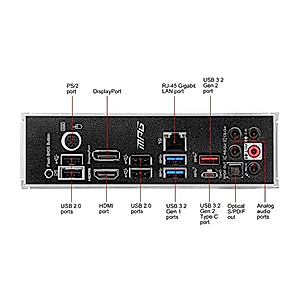 INLAND Performance 1TB NVMe 4.0 M.2 2280 NVMe SSD +AMD Ryzen 5 5600X Desktop Processor Bundle with MSI MPG B550 Gaming Plus ATX Gaming Motherboard