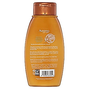 Aveeno Apple Cider Vinegar Sulfate-Free Conditioner for Balance & High Shine, Daily Moisturizing & Scalp Soothing Conditioner for Oily or Dull Hair, Paraben & Dye-Free, 12oz