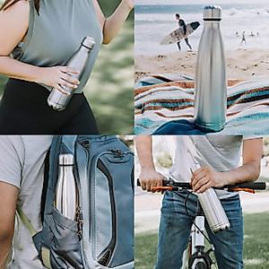 Diversion Water Bottle Can Safe by Stash-it, Stainless Steel Tumbler with Hiding Spot for Money, Discreet Decoy for Travel or at Home, Bottom Unscrews to Store your Valuables