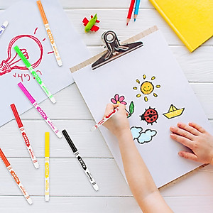 ARLTR Washable Markers Bulk, Bulk Pack of 320 in 16 Vibrant Colors with Super Tip - Perfect for Kids' Classrooms & Teachers