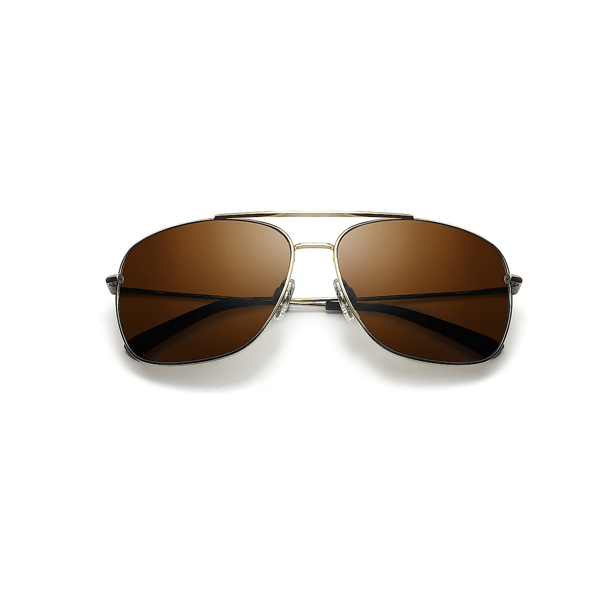 Revo Sunglasses Harbor: Polarized Lens Filters UV, Metal Navigator Frame, Gold Frame with Terra Lens
