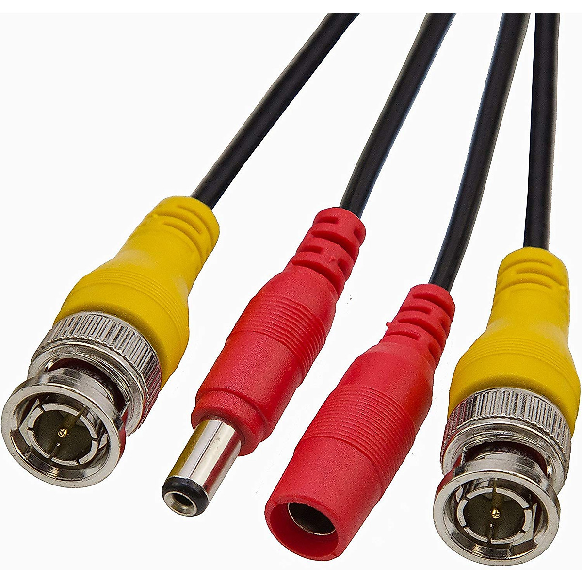 100ft Video Power Camera Cable All-in-One Pre-Made Cable for DVR Surveillance Security CCTV Camera BNC Cable Extension Cord Lead