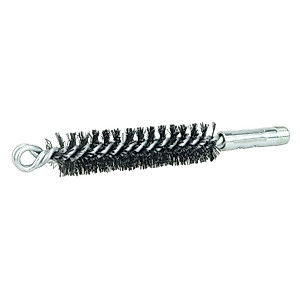 Weiler 44035 1-1/4" Double Spiral Flue Brush, .012 Steel Fill, Made in The USA