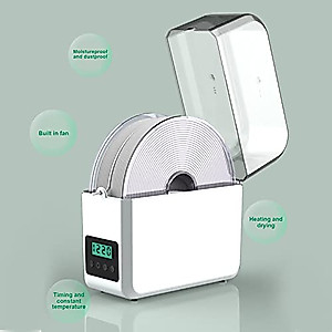 XTevu 3D Printer Filament Dryer - Evenly Heating, Noiseless Filament Printing Dry Box for 1.75mm, 2.85mm, 3.00mm - US Plug AC100-240V - 3D Printing Accessories, Printing Supplies