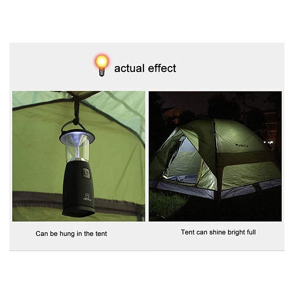 HHWKSJ Lantern Camping Lantern Battery Powered Lights for Power Outages, Home Emergency, Camping, Hiking, Camping Accessories, Portable & Lightweight