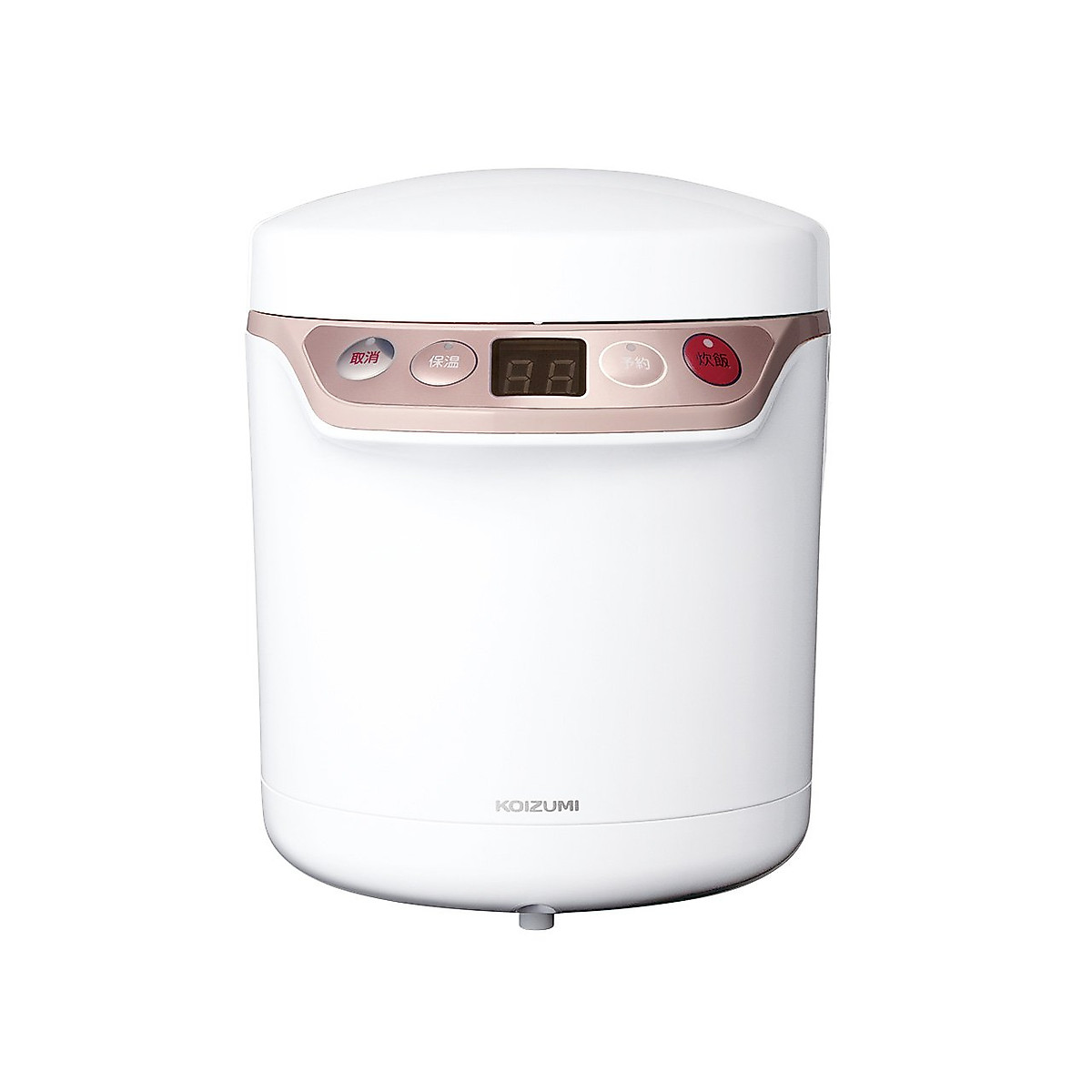 KOIZUMI Rice cooker 0.5 to 1.5 Go (about 90 ~ 270m) KSC-1511/W (White)