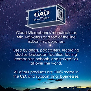 Cloud Microphones - Cloudlifter CL-1 Mic Activator - Ultra-Clean Microphone Preamp Gain - USA Made