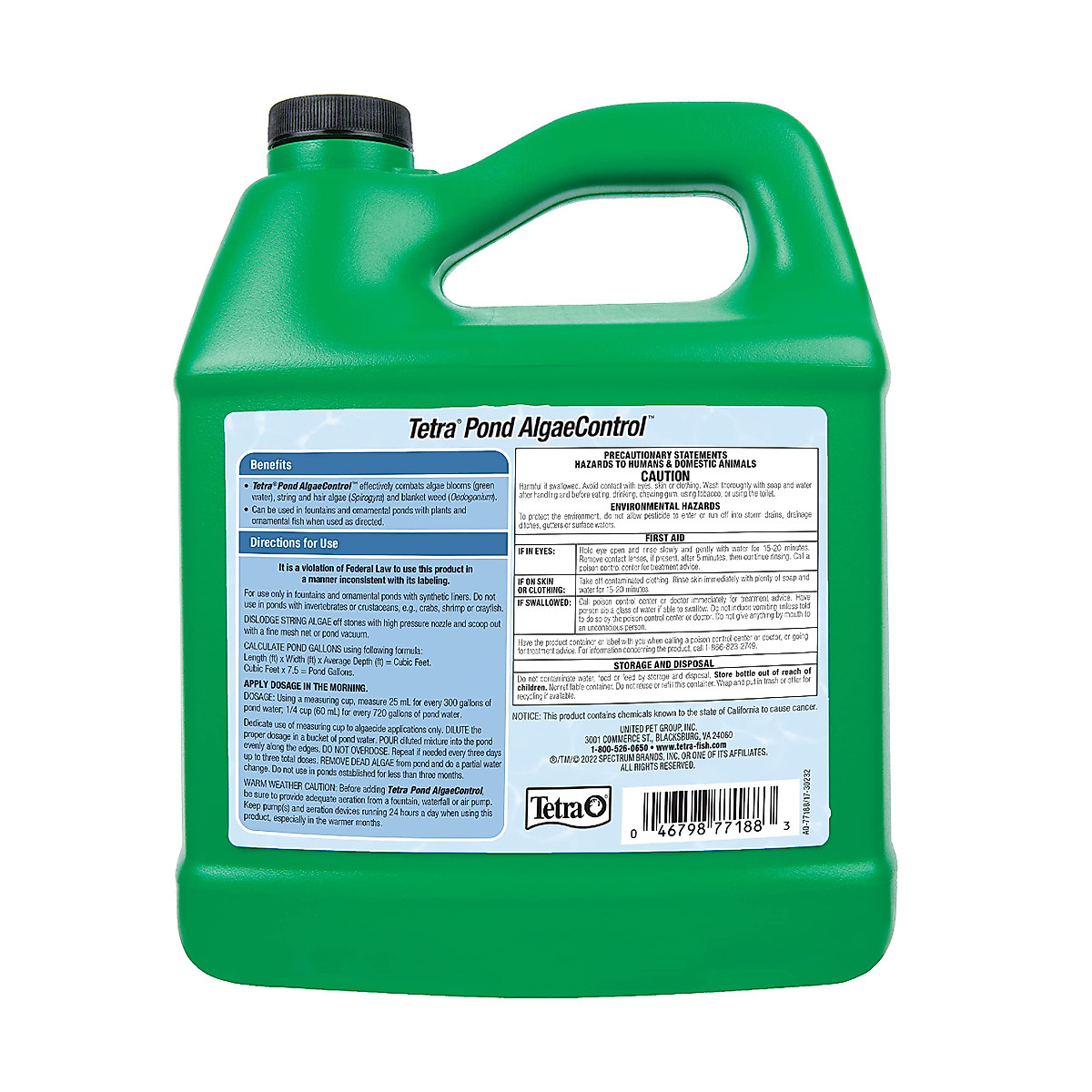 Tetra 77188 Algae Control Treats 36000 gallons, 101.4-Ounce